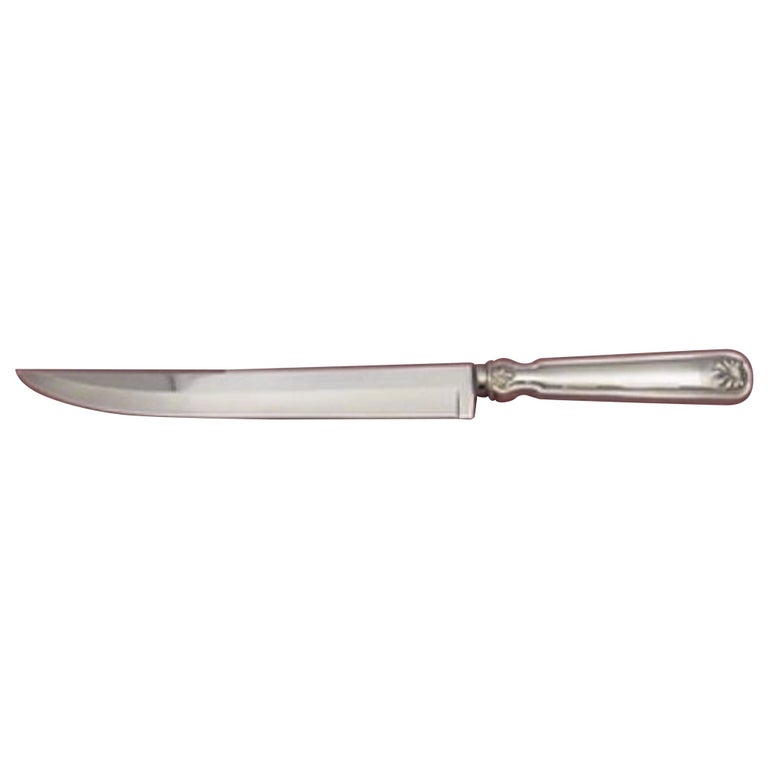 Shell and Thread by Tiffany and Co. Sterling Silver Roast Carving Knife ...