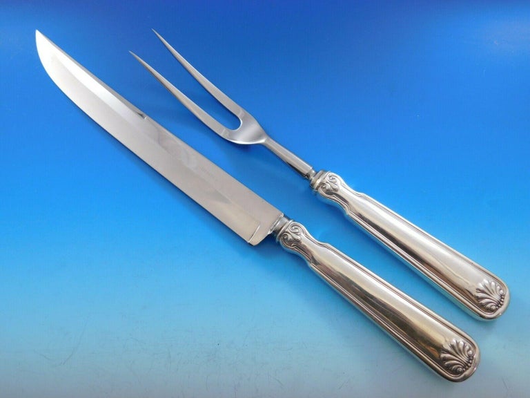 Shell and Thread by Tiffany Sterling Silver Flatware Set 12 Service 66 ...