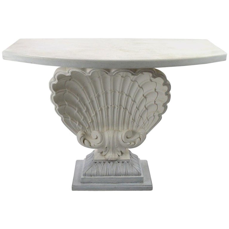 Shell Console by Grosfeld House at 1stdibs