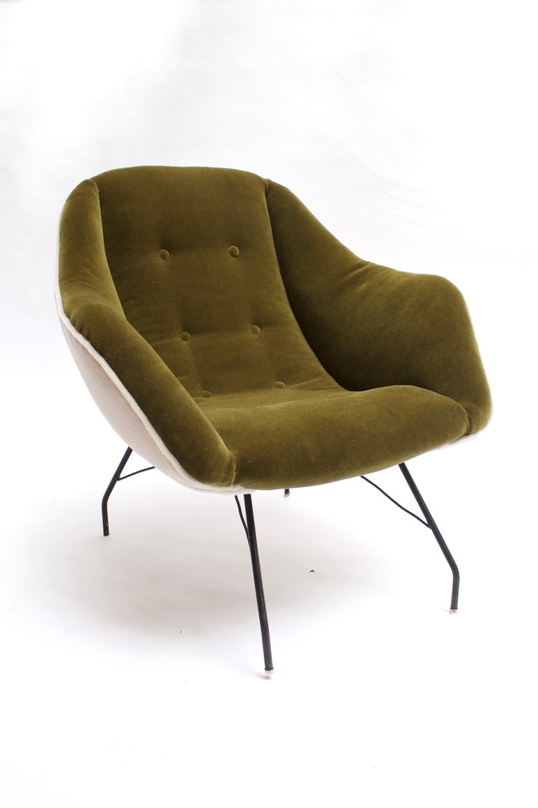 "Shell" Lounge Chair by Martin Eisler, 1950 For Sale at 1stDibs