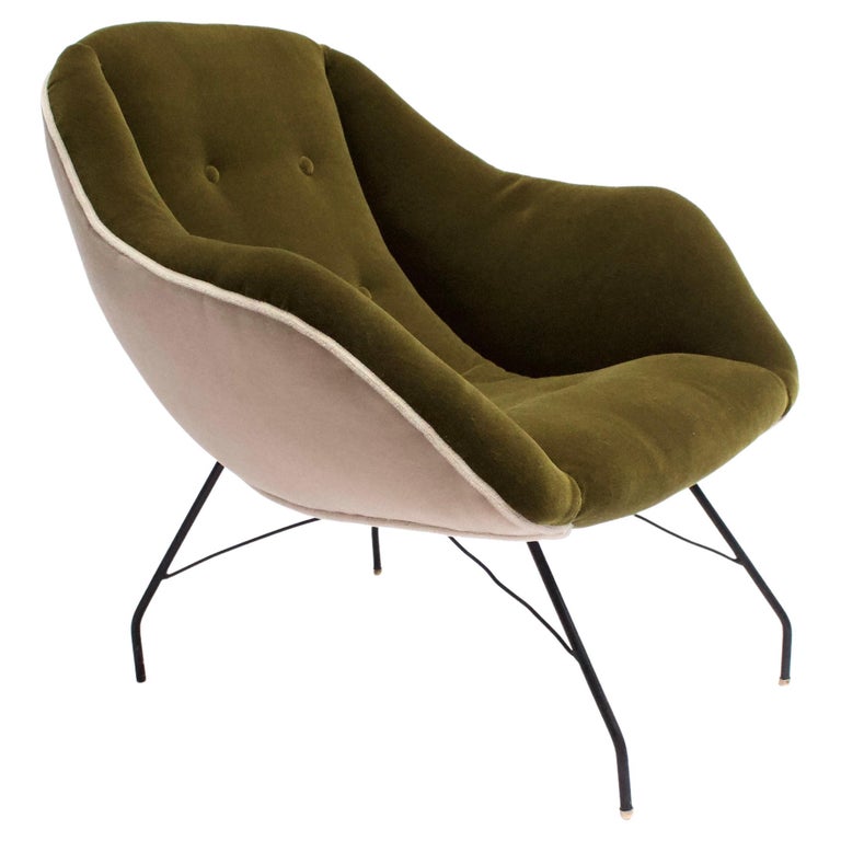 "Shell" Lounge Chair by Martin Eisler, 1950 For Sale at 1stDibs