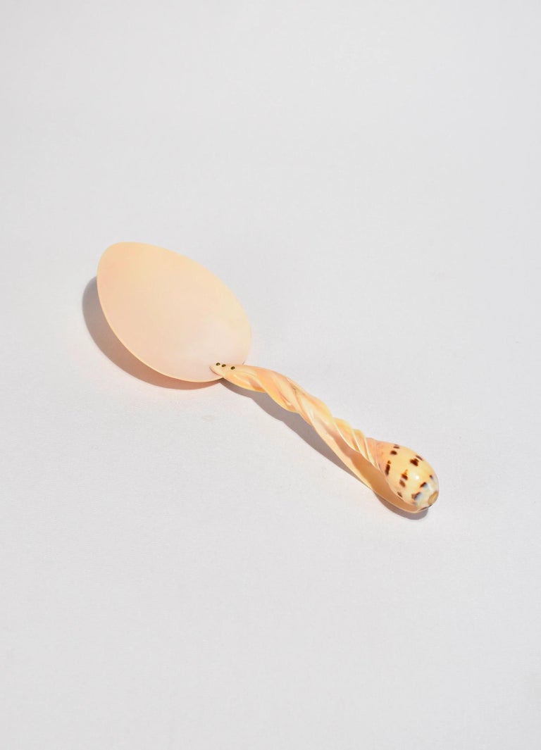 Shell Serving Spoon at 1stDibs