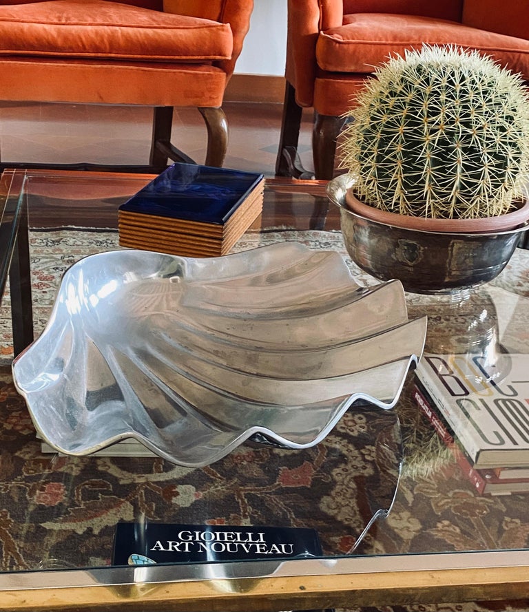 Shell Shaped Great Vide Poche / Centerpiece, Italy, 1960s For Sale at ...
