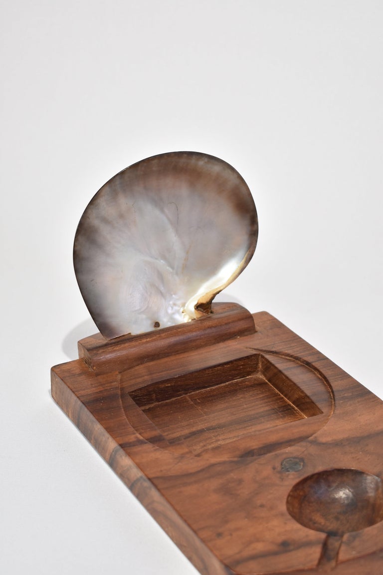 Shell Wooden Box For Sale at 1stDibs
