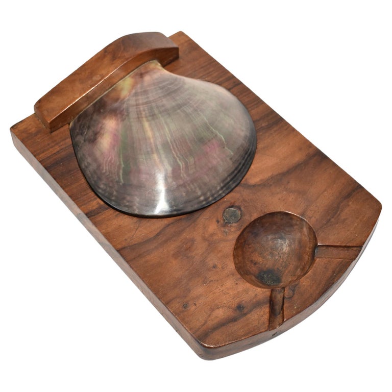 Shell Wooden Box For Sale at 1stDibs