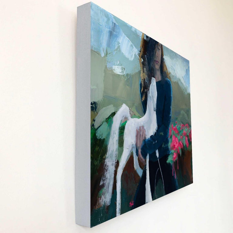 Shelli Langdale - "Rain King" Oil Painting For Sale at 1stDibs
