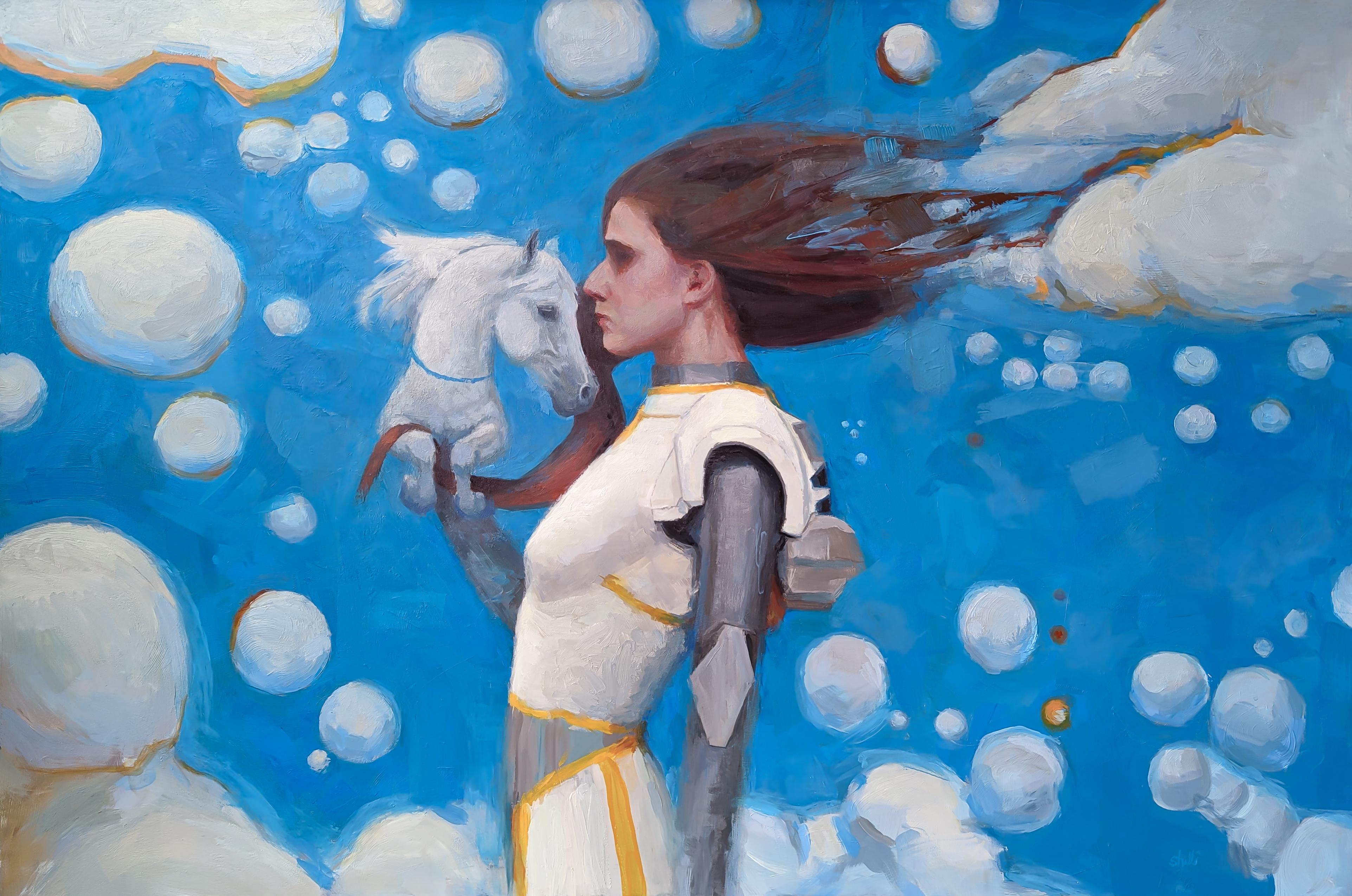 Shelli Langdale - "Silent Echoes" Oil Painting For Sale at 1stDibs