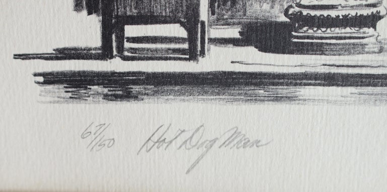 Shelly Fink - Hot Dog Man ( Edition 67/150) For Sale at 1stDibs