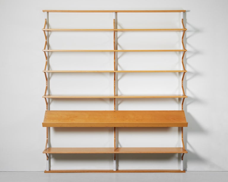 Shelving system designed by Bruno Mathsson for Mathsson International ...