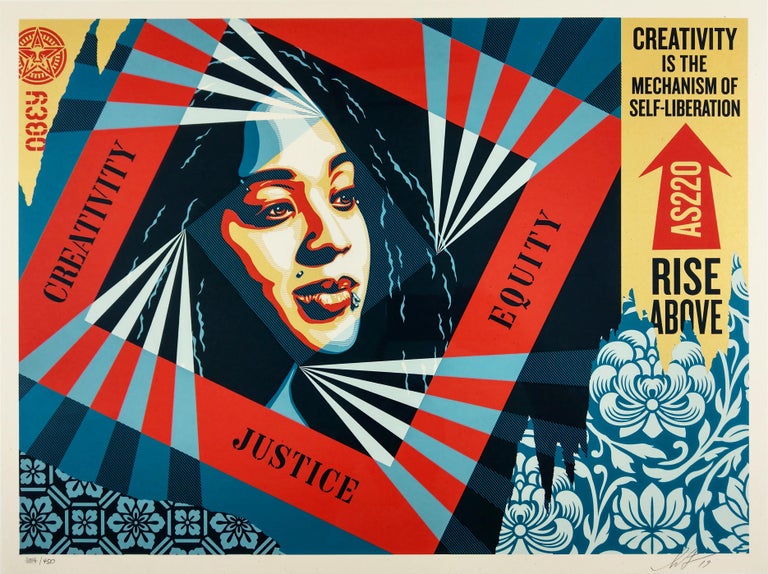 Shepard Fairey - Creativity, Equity, Justice - Shepard Fairey Obey ...