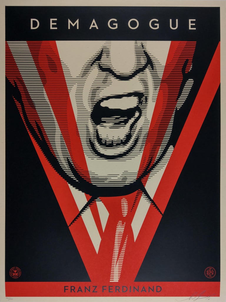 Shepard Fairey - Demagogue - Shepard Fairey Obey Contemporary Print For ...
