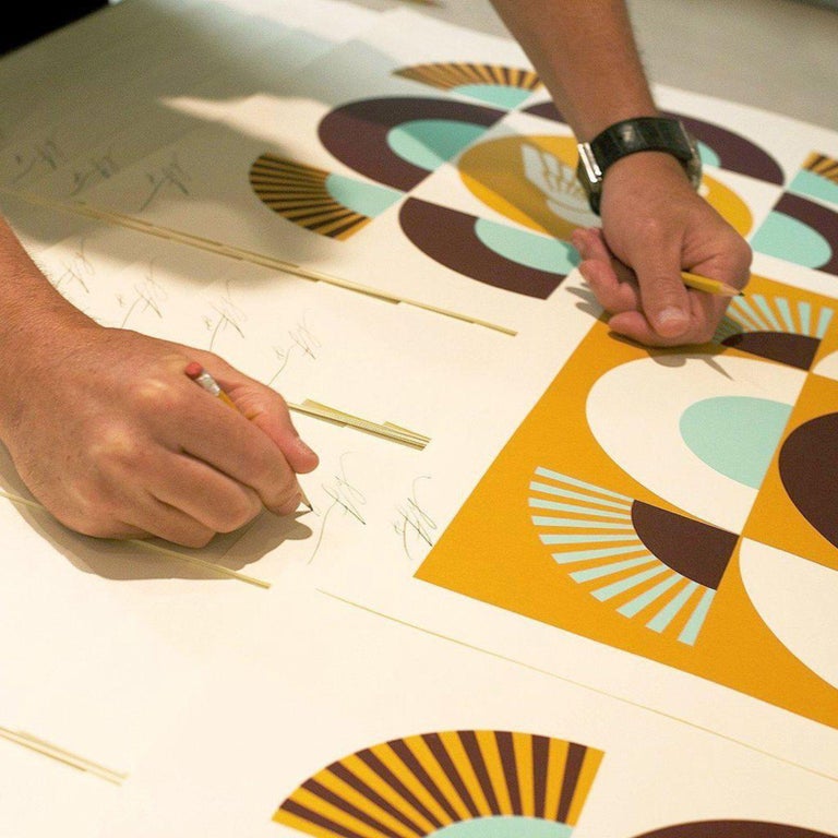 Shepard Fairey - Dove Geometric (Set of 3) For Sale at 1stDibs