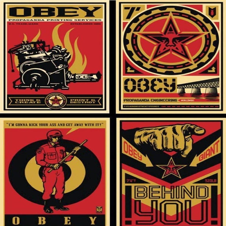 Shepard Fairey - Frank Shepard Fairey Obey 20 YEAR RETRO SERIES ...