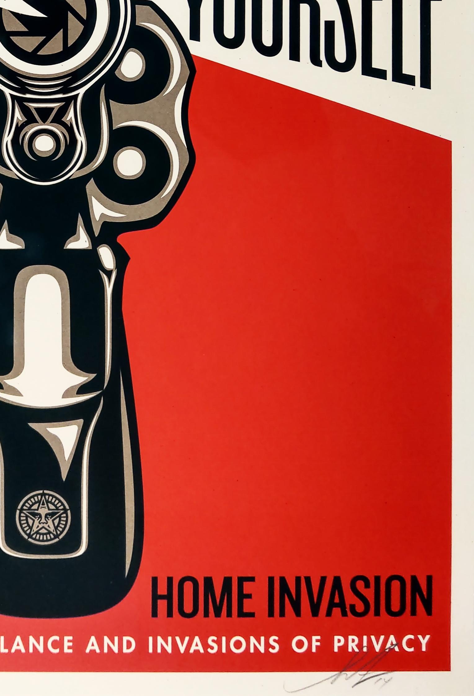 Shepard Fairey - Home Invasion 2 - Shepard Fairey Activism Street Art ...