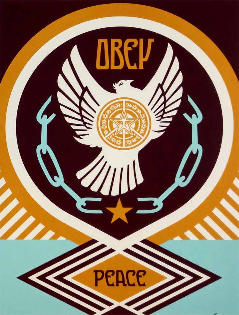Shepard Fairey - Peace Doves 2, Shepard Fairey Obey Contemporary Street ...