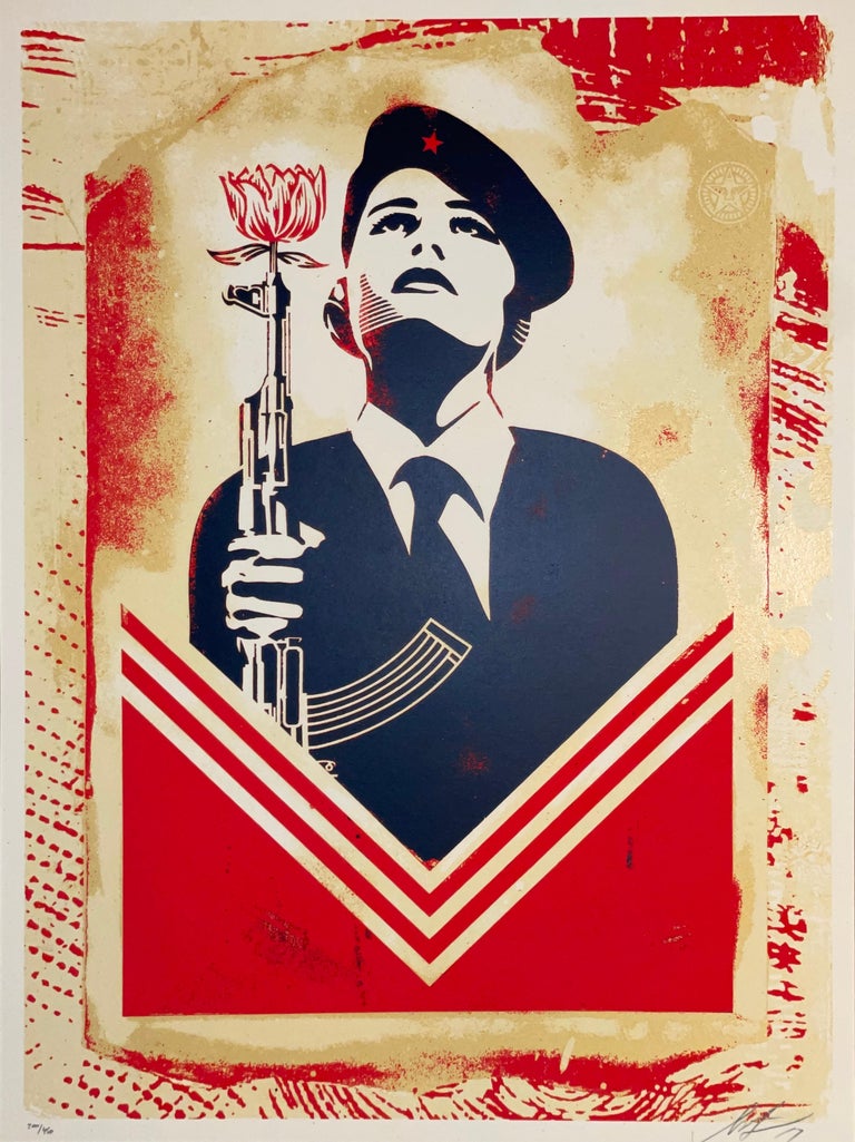 Shepard Fairey - Peace Guard Two "Lisbon" Edition by Shepard Fairey For ...