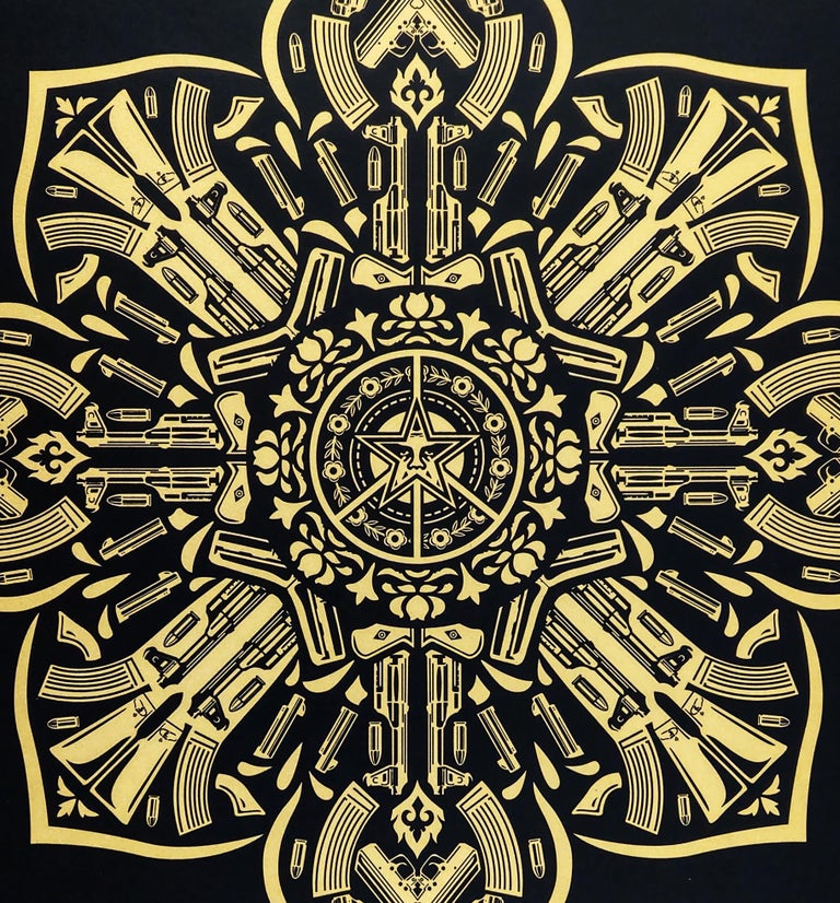 Shepard Fairey - Raise The Caiber - Shepard Fairey Obey Contemporary ...