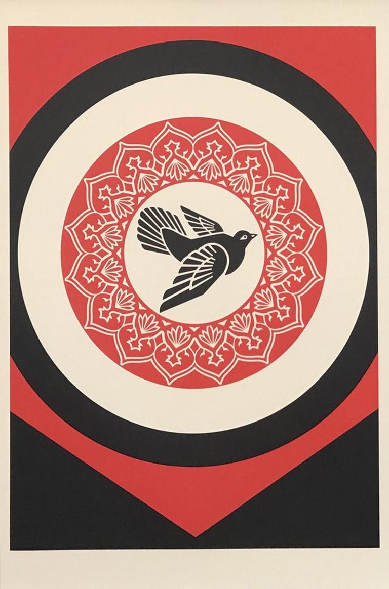 Shepard Fairey - Rise from the Ashes (Black) For Sale at 1stDibs