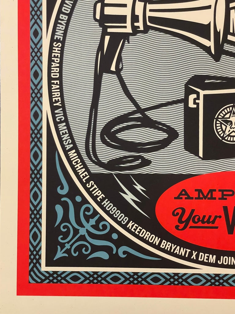 Shepard Fairey - Shepard Fairey “Flood Music and Art to Make Change ...