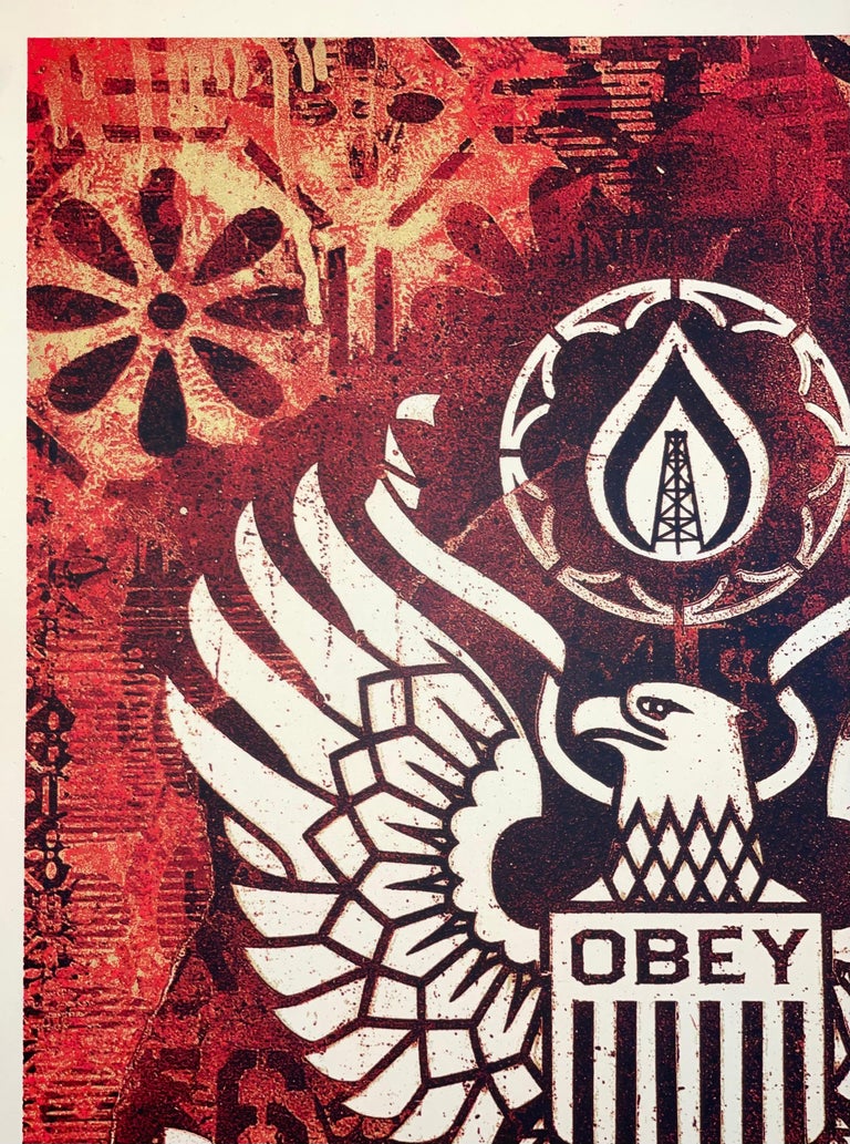 Shepard Fairey - Shepard Fairey Keep It Underground Screen Print 2015 ...