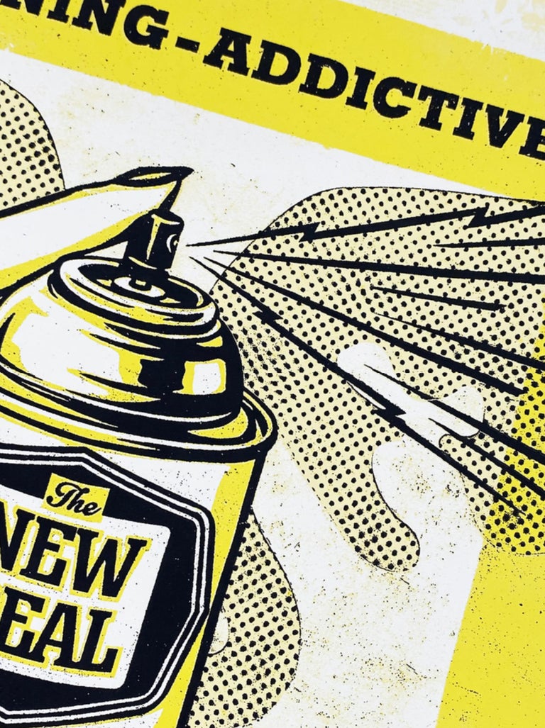 Shepard Fairey - Shepard Fairey - Obey Giant - Warning Addictive ...