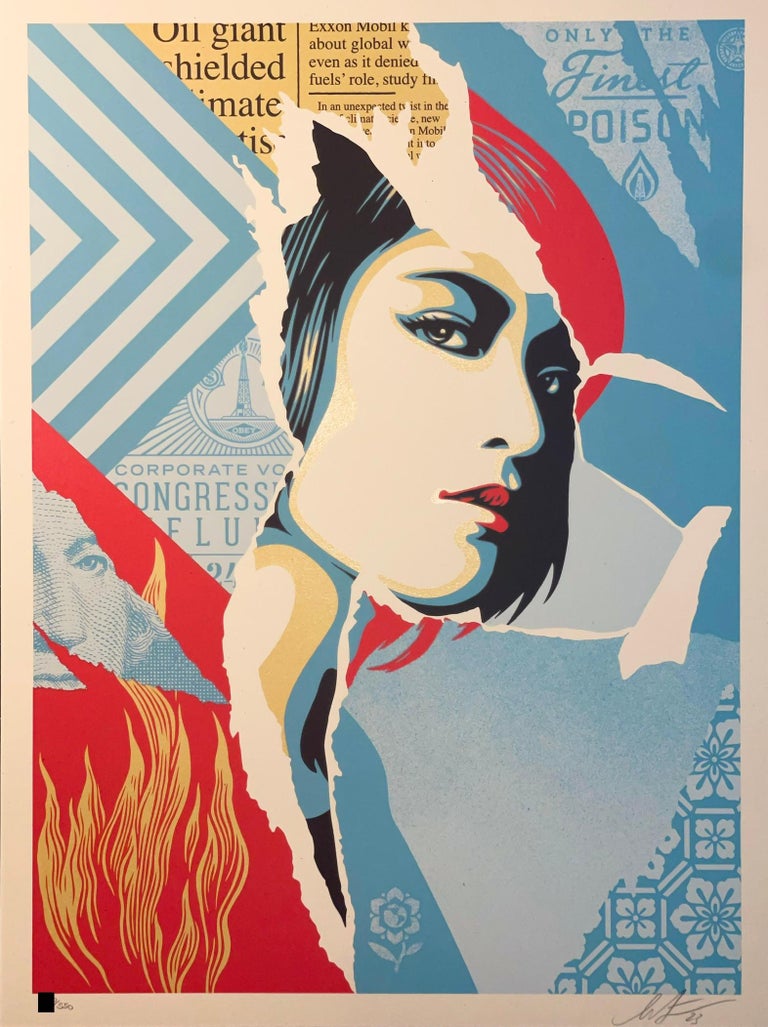 Shepard Fairey - Shepard Fairey "Only The Finest Poison" Silkscreen ...