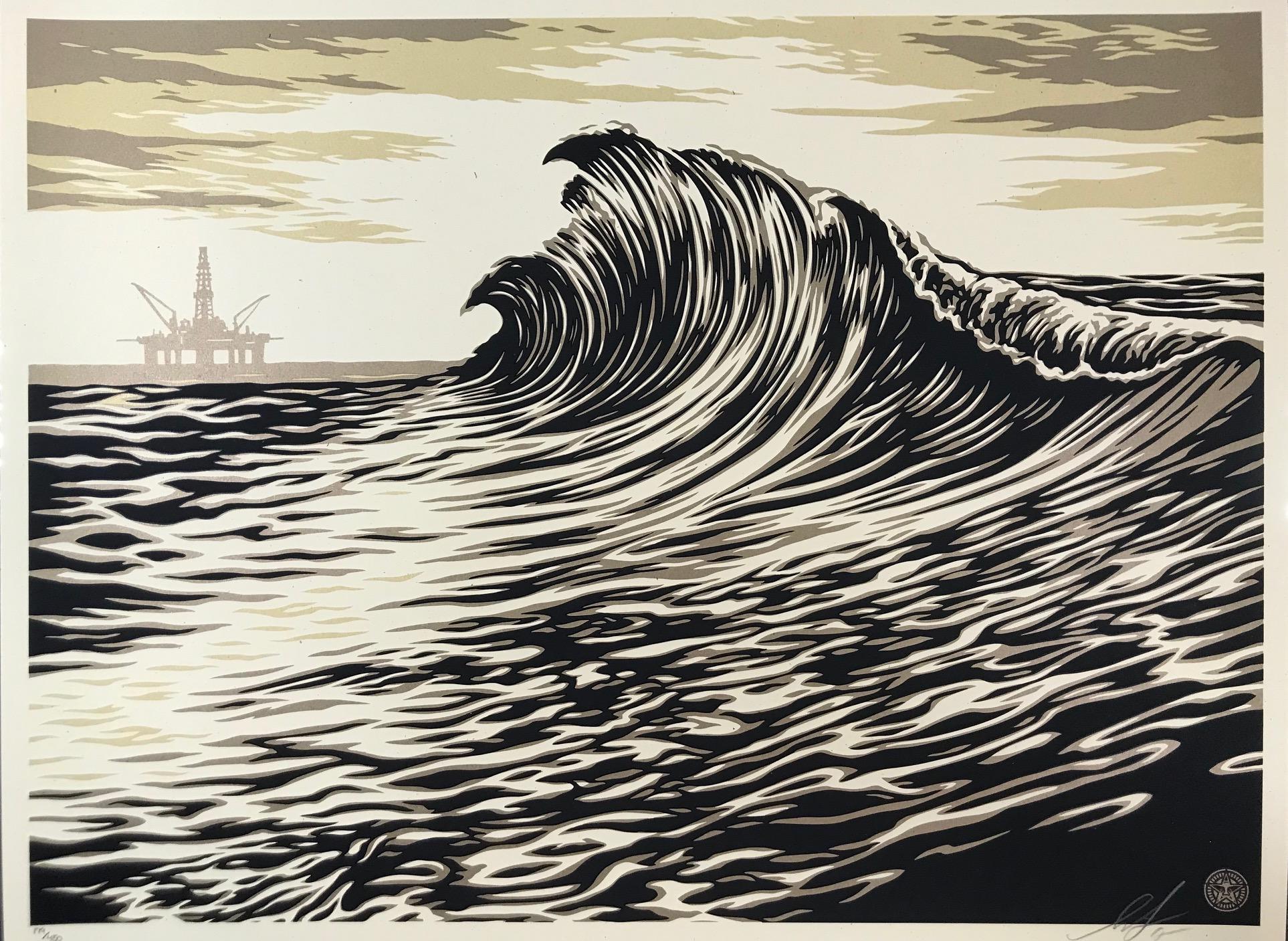 Shepard Fairey - Shepard Fairey POP Wave Print 2016 and C.R. Stecyk III ...