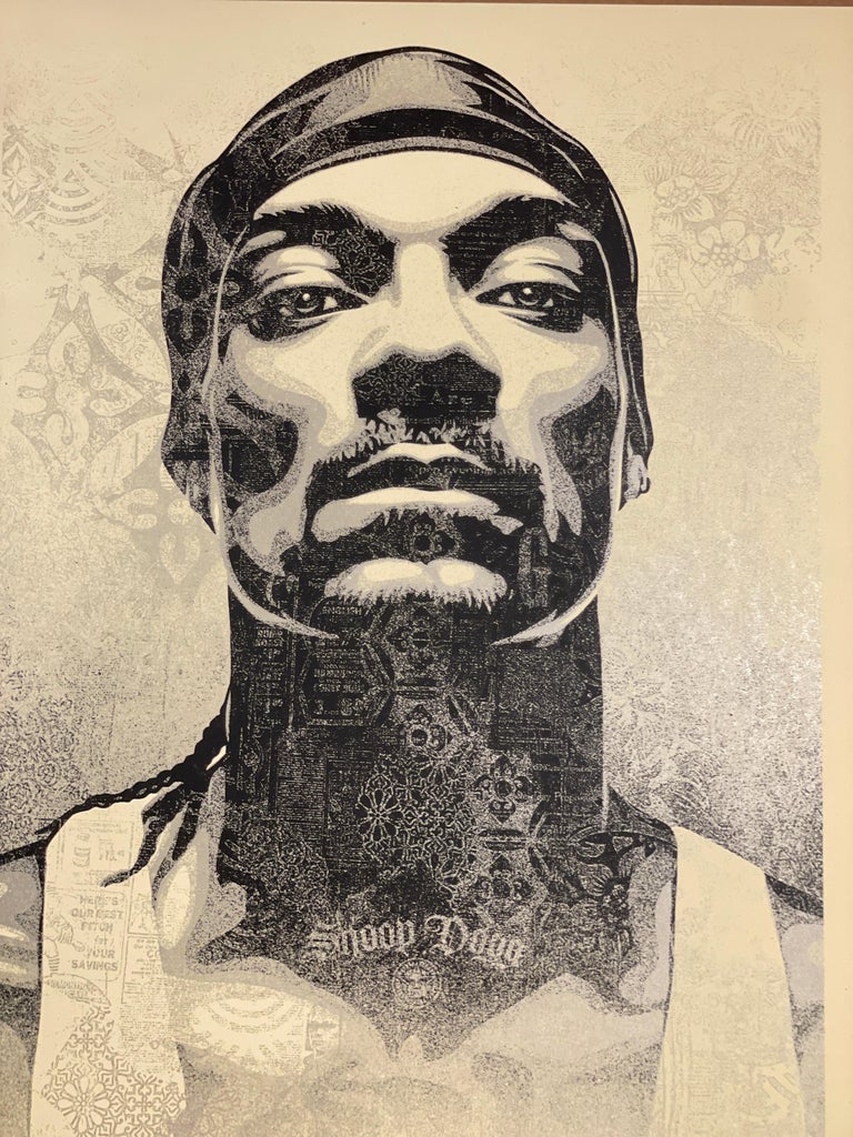 Shepard Fairey - Shepard Fairey Print Snoop Dogg D-O Double G Obey ...