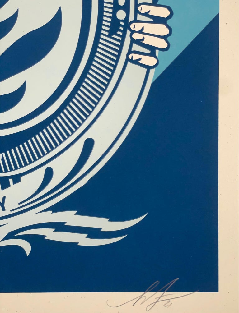 Shepard Fairey - Shepard Fairey Screen Print Protect Biodiversity ...