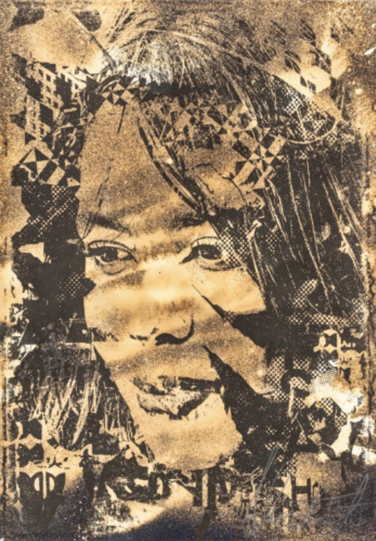 Shepard Fairey X Vhils - Acquaint 5 For Sale at 1stDibs