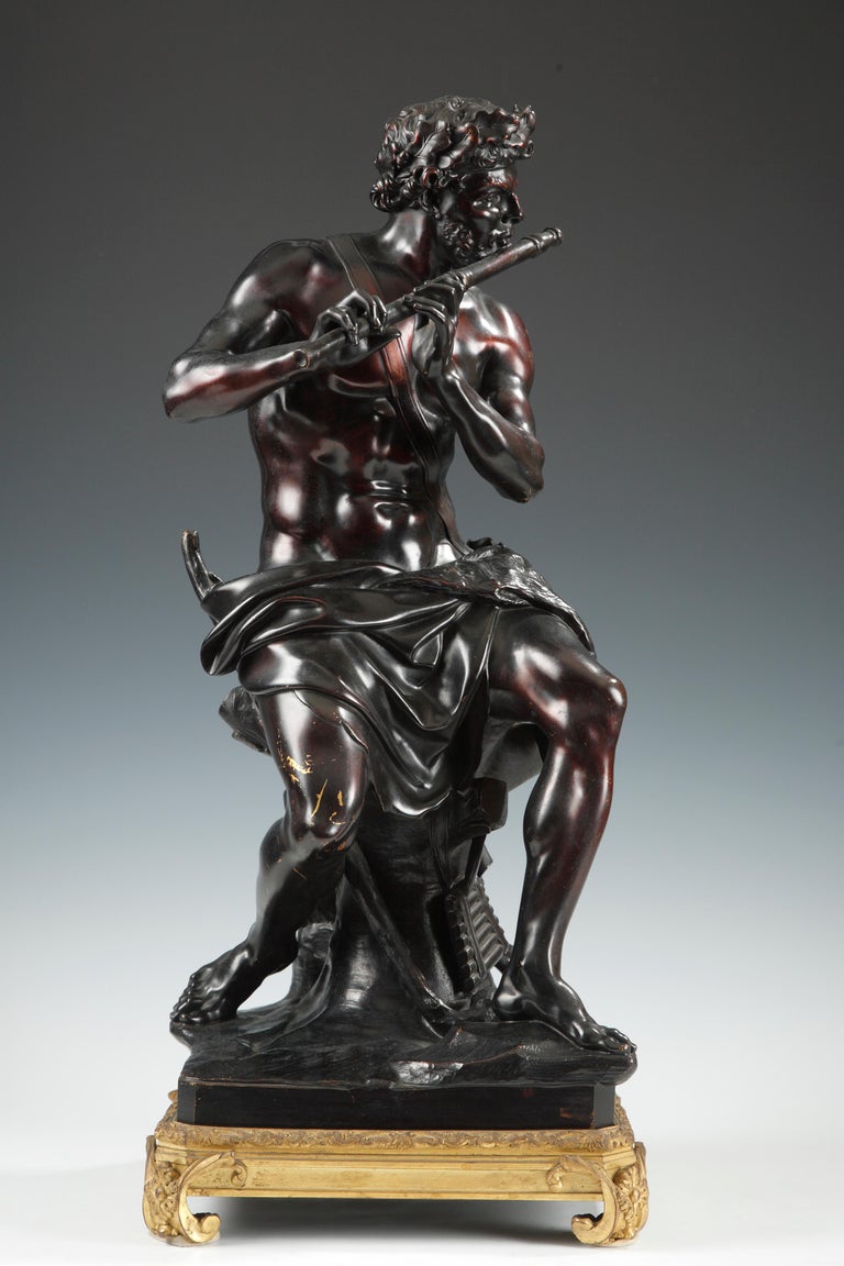 "Sheperd Playing His Flute" by F. Barbedienne at 1stDibs