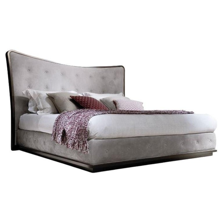 Shepherd Gray Bed For Sale at 1stDibs