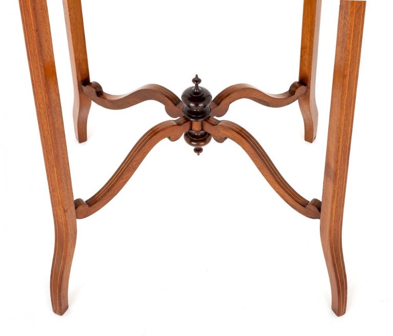 Sheraton Occasional Table Mahogany Inlay Side Tables, 1890 For Sale at ...
