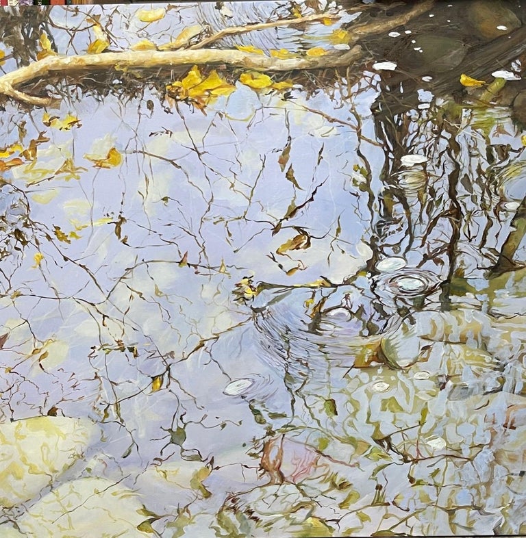 Sheri Farabaugh - "Tangled Reflections" Oil Painting For Sale at 1stDibs