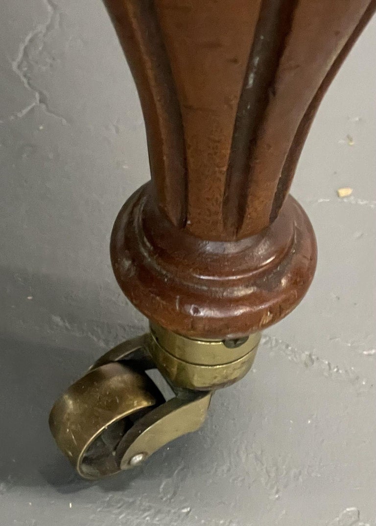 Sheridan Office / Wing / Accent Chair, Tufted Leather, Patinated ...