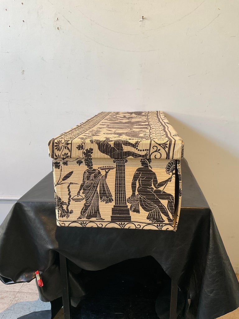 Sherle Wagner Classical Fabric Storage Boxes For Sale at 1stDibs