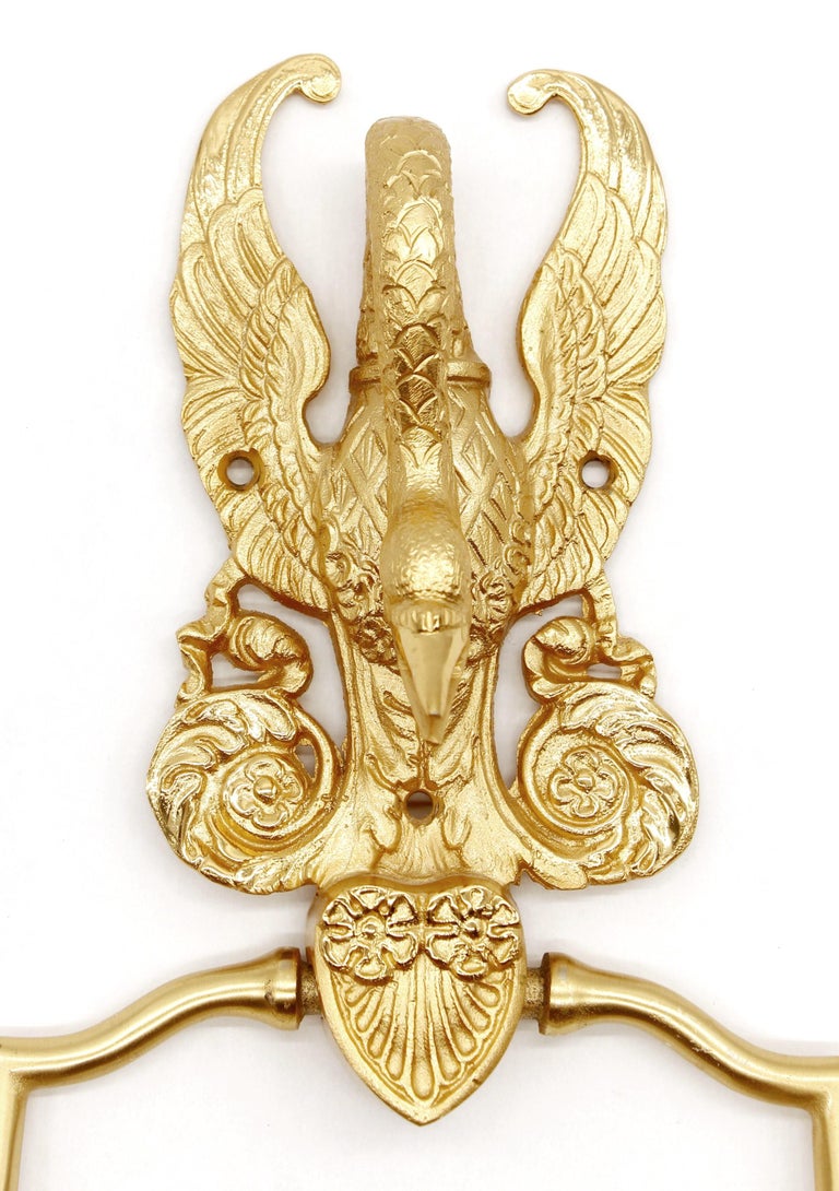 Sherle Wagner Gold Gilded Imperial Toilet Paper Holder - Ornate Cast ...