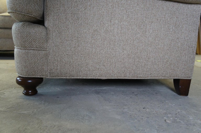 Sherrill Furniture Co. Traditional Rolled Arm Beige Corner Sectional ...