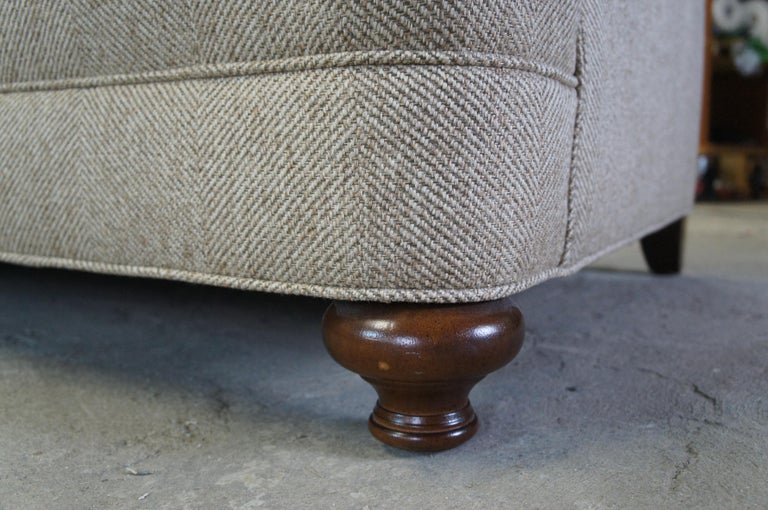 Sherrill Furniture Co. Traditional Rolled Arm Beige Corner Sectional ...