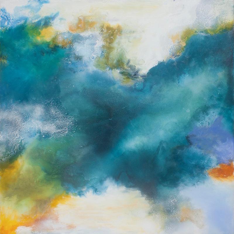 Sheryl Daane Chesnut - Kapalua, Oil Expressionistic Seascape Painting ...