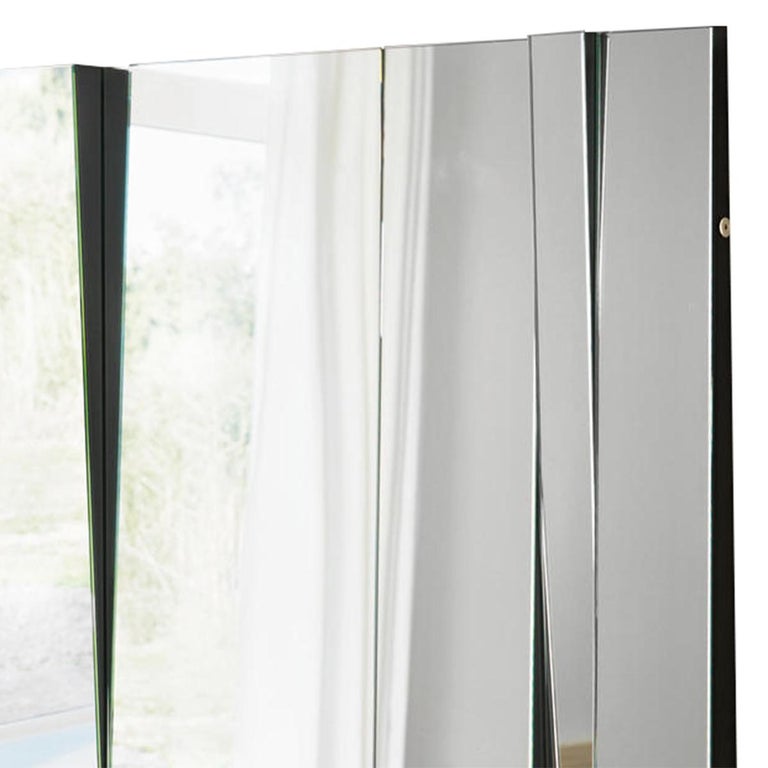 Shifted Glass Mirror For Sale at 1stDibs