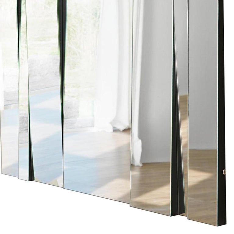 Shifted Glass Mirror For Sale at 1stDibs