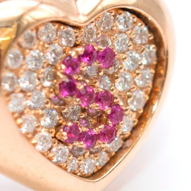 Shima Azman 18k Gold 'S' Signet Ring - Made To Order For Sale at ...