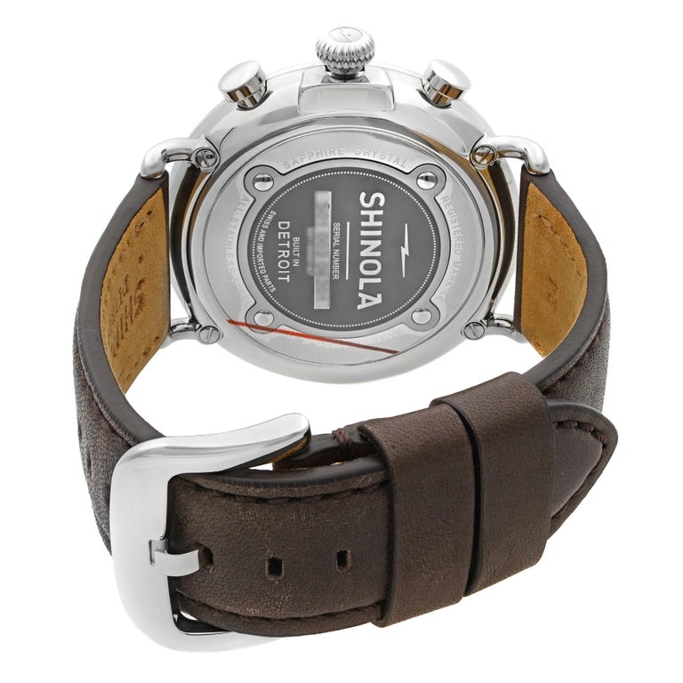 Shinola Runwell Chronograph Steel Blue Dial Quartz Men's Watch ...