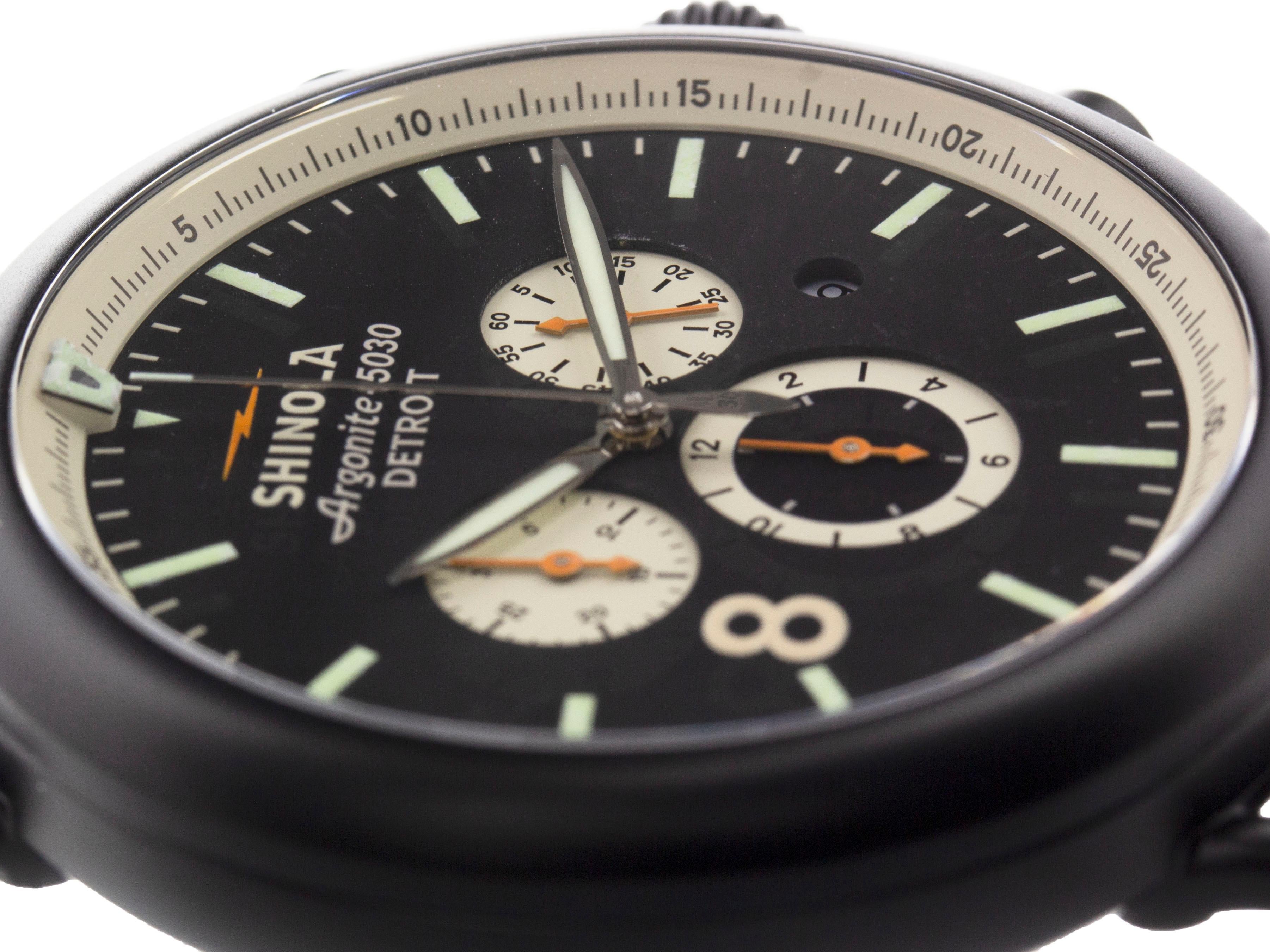 Shinola The Runwell Contrast Chrono 10000076 For Sale at 1stDibs