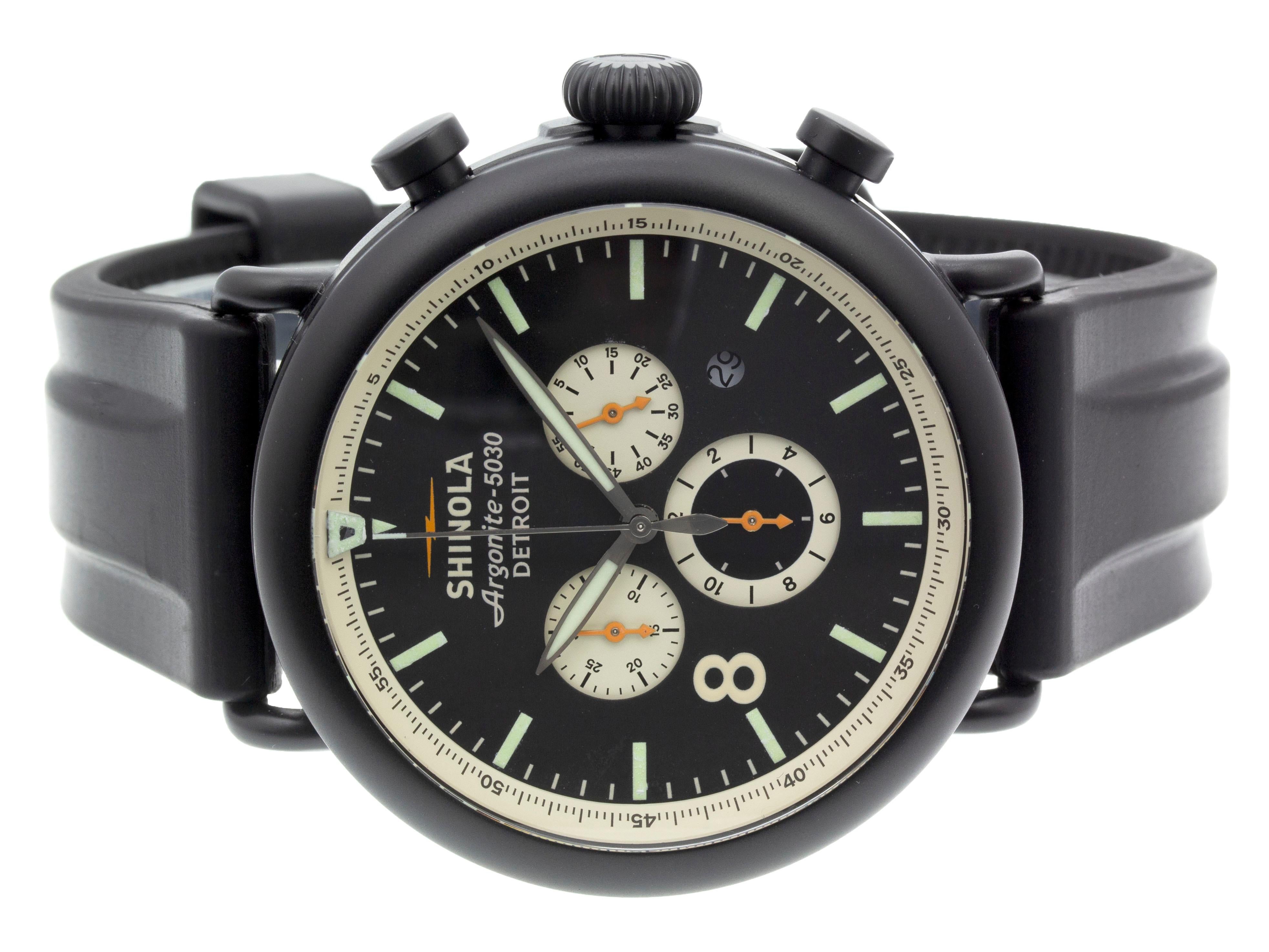 Shinola The Runwell Contrast Chrono 10000076 For Sale at 1stDibs