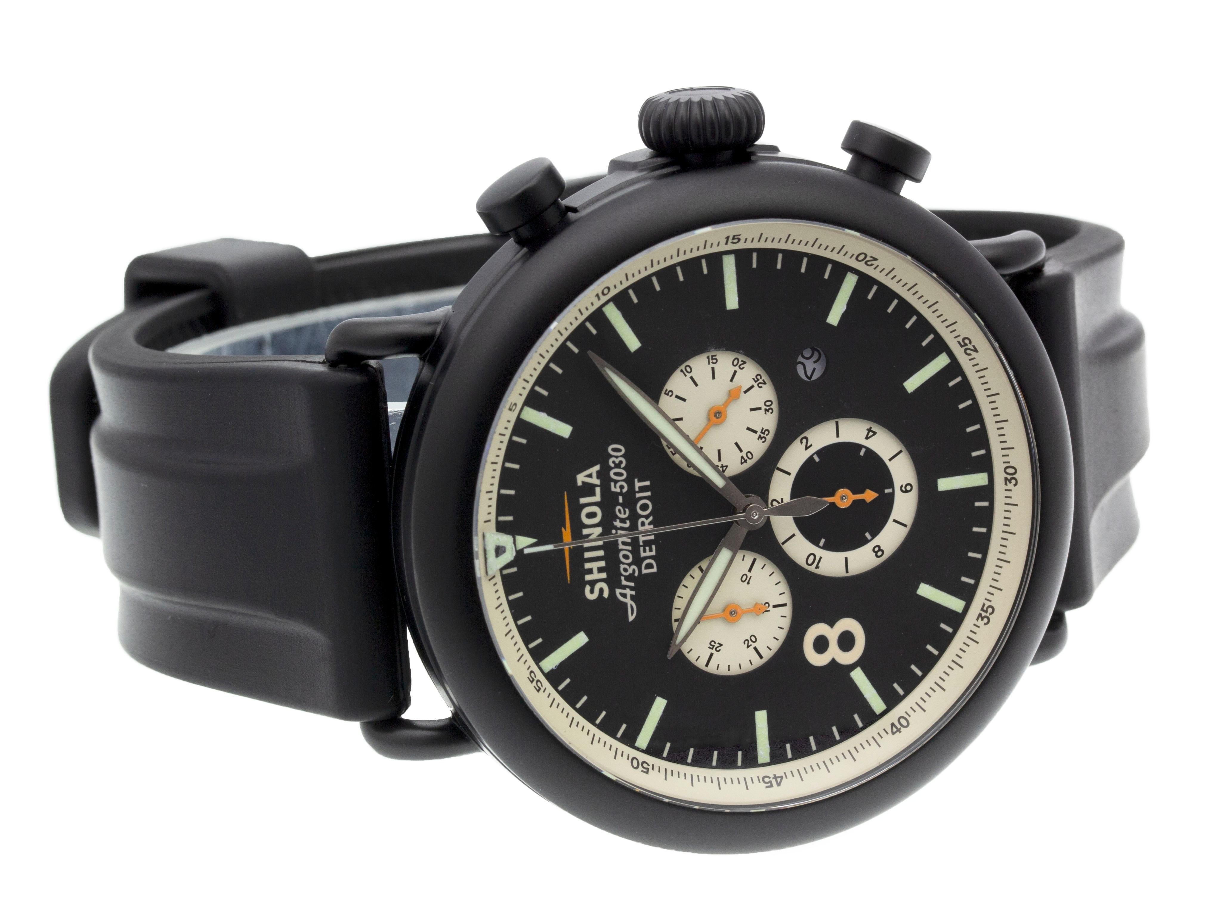 Shinola The Runwell Contrast Chrono 10000076 For Sale at 1stDibs