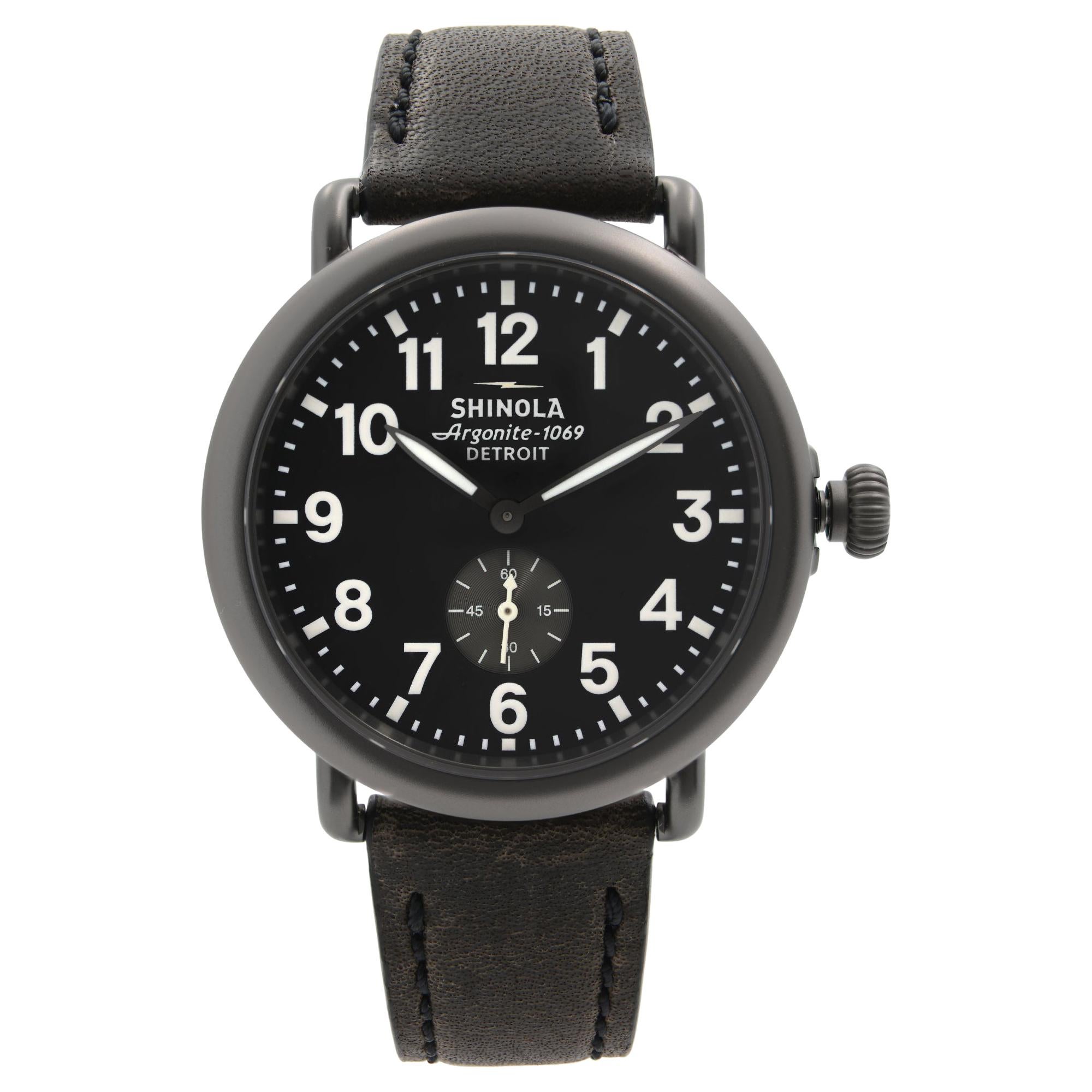 Shinola The Runwell Moonphase 10000180 at 1stDibs