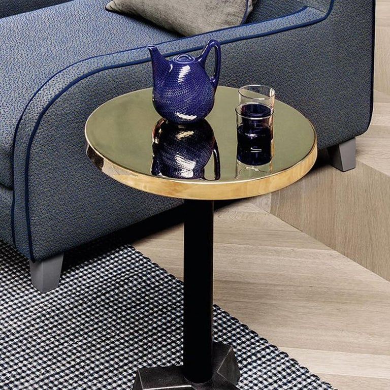 Shiny Side Table For Sale at 1stDibs