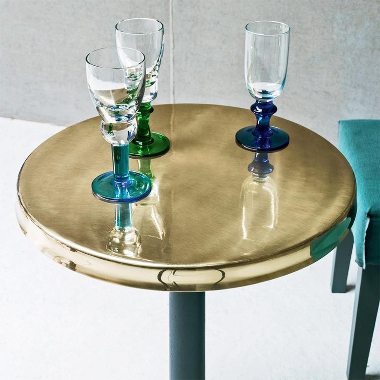 Shiny Side Table For Sale at 1stDibs